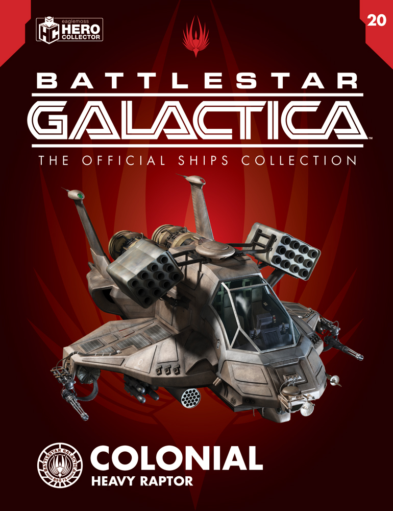 Colonial Heavy Raptor (Eaglemoss) - Battlestar Wiki