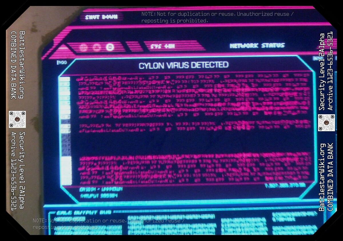 Cylon computer virus - Battlestar Wiki