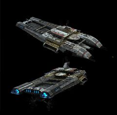 Unnamed Colonial vessels - Battlestar Wiki
